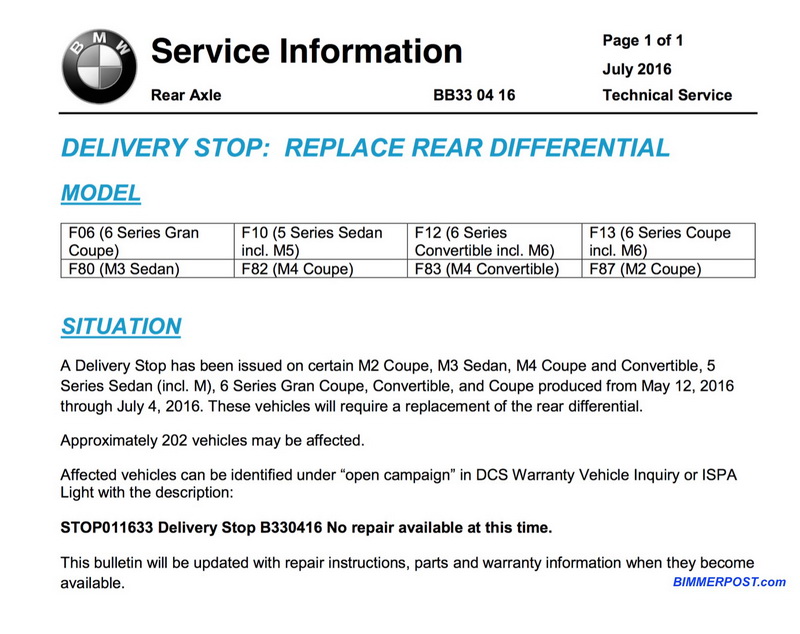 BMW ประกาศหยุดส่งมอบรถยนต์ตระกูล M ชั่วคราว หลังพบปัญหา Rear ...