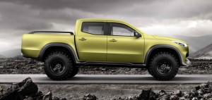 Mercedes-Benz Concept X-Class กระบะ Sensual Purity พื้นฐาน Nissan ...