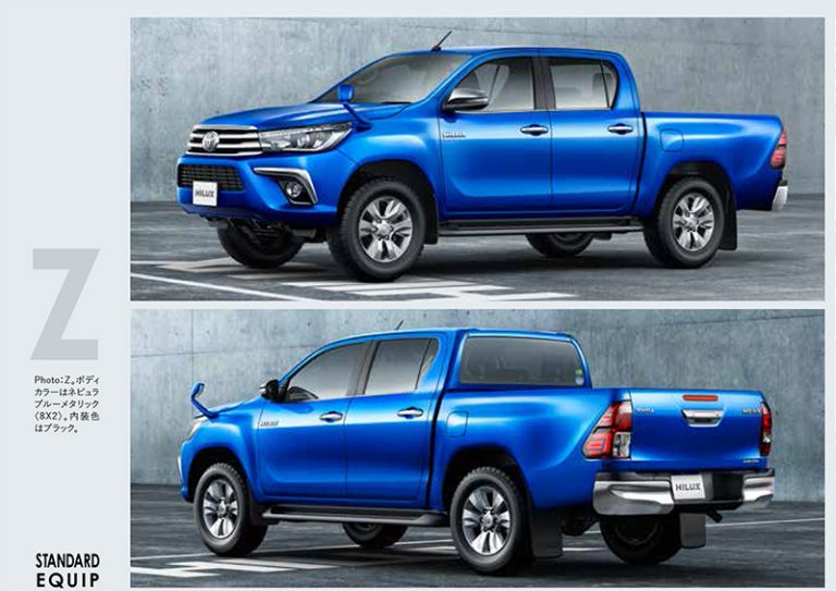 Toyota Hilux JDM Spec ตัวถัง Double Cab 4 ประตู การกลับมาขายที่ญี่ปุ่น ...