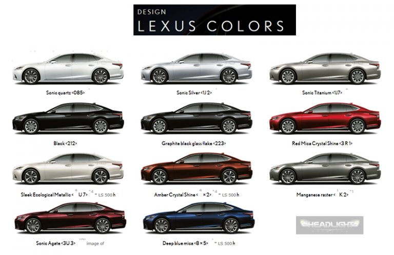 ราคาอย่างเป็นทางการ All NEW Lexus LS (LS350 / LS500 / LS500h ...