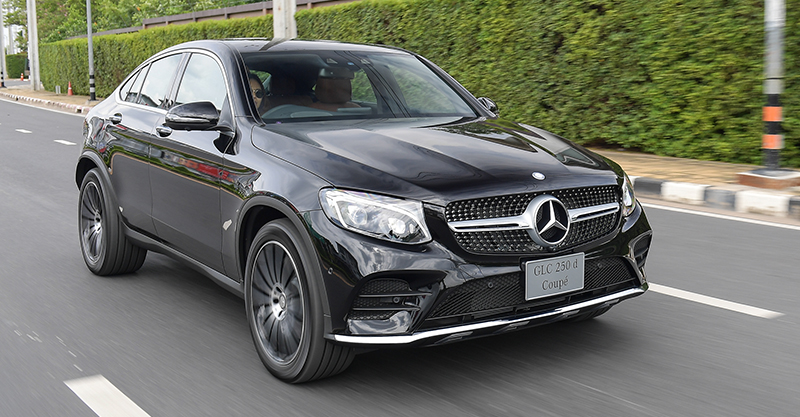 ราคาอย่างเป็นทางการ Mercedes-Benz GLC 250 Coupe' 4MATIC (เบนซิน ...
