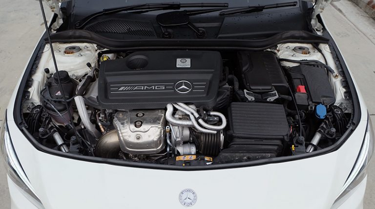 พาไปชมรถคันจริง Mercedes-AMG CLA 45 4MATIC : 4,740,000 บาท (นำเข้า CBU ...