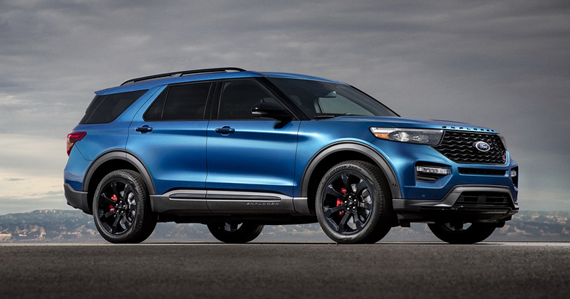 All NEW Ford Explorer ST ตัวแรง ! : เบนซิน V6 3.0 EcoBoost Turbo 406 ...