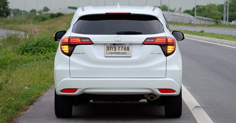 พาไปชมรถคันจริง Honda HR-V 1.8 EL CVT (MY2019) : 1,059,000 บาท ภายในสี ...