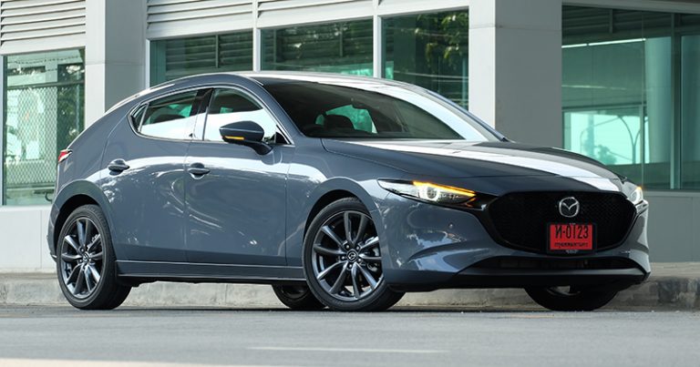 พาไปชมรถคันจริง รีวิวสรุป All NEW Mazda 3 Fastback 2.0 SP Polymetal ...