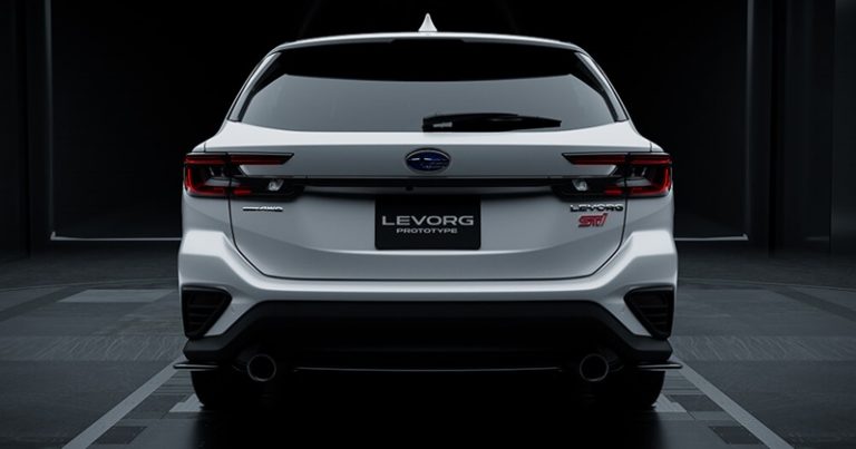 Subaru Levorg Prototype STI Sport รถต้นแบบใกล้ผลิตจริง คาดเปิดตัวภายใน ...