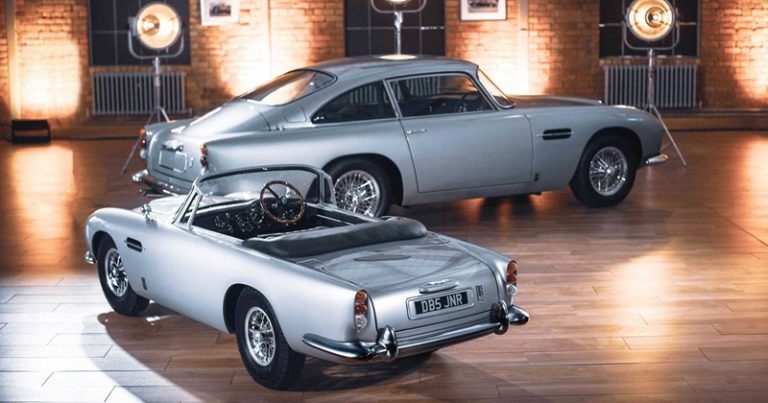 Aston Martin DB5 Junior รถไฟฟ้าย่อส่วนสำหรับเด็ก ถอดแบบเหมือนคันจริงแทบ ...