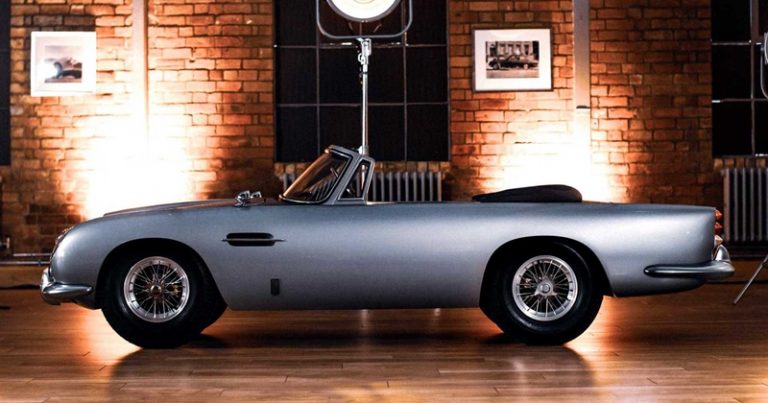 Aston Martin DB5 Junior รถไฟฟ้าย่อส่วนสำหรับเด็ก ถอดแบบเหมือนคันจริงแทบ ...