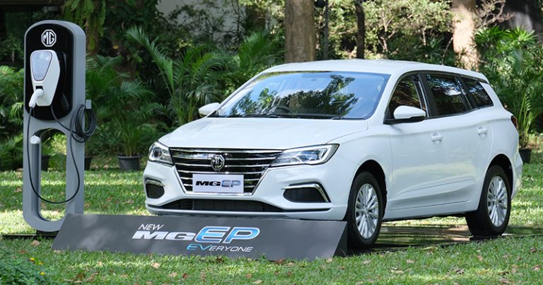 ภาพรถคันจริง MG EP (Wagon EV รถยนต์ไฟฟ้า 100%) ก่อนเปิดตัว 1 ธันวาคม ...