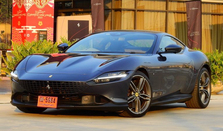 พาไปชมรถคันจริง รีวิวสรุป Ferrari Roma 3.9L V8 ทวินเทอร์โบ 620 แรงม้า ...
