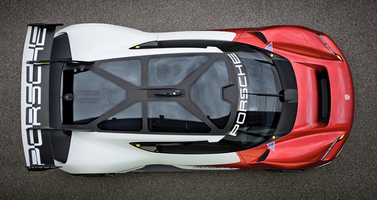 Porsche Mission R ต้นแบบรถไฟฟ้าสำหรับการแข่งขัน มอเตอร์คู่ 1,088 แรงม้า ...