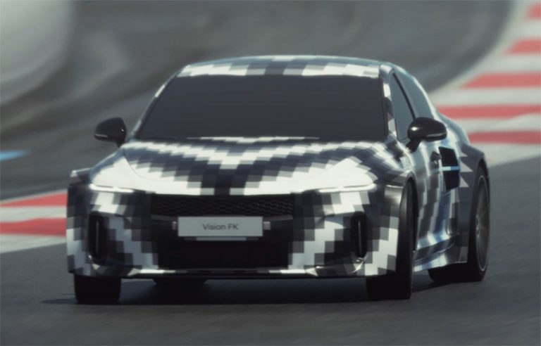 Hyundai Vision FK prototype ต้นแบบรถยนต์ Plug-in EV + Hydrogen Fuel ...