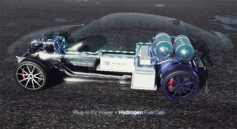 Hyundai Vision FK prototype ต้นแบบรถยนต์ Plug-in EV + Hydrogen Fuel ...