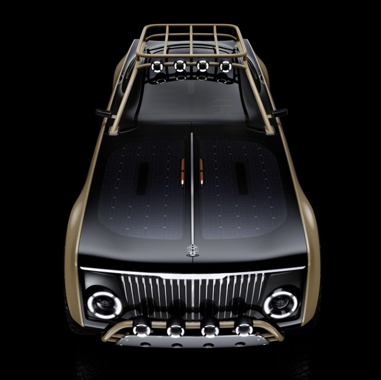 Project MAYBACH with Virgil Abloh ต้นแบบรถยนต์ไฟฟ้า off-road coupé สอง ...