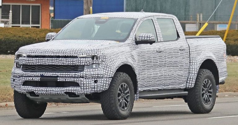 Spyshot : All NEW Ford Ranger Raptor คาดใช้ขุมพลัง เบนซิน V6 เทอร์โบคู่ ...
