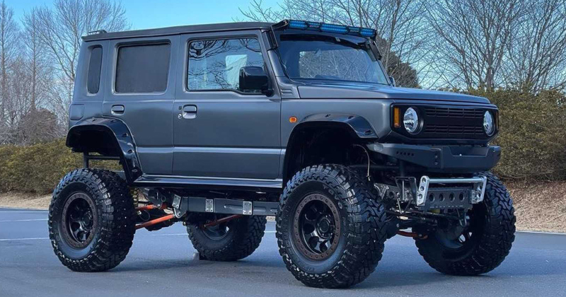 Suzuki Jimny ดัดแปลงเป็น Off-road ยกสูง 5 ประตู โดยกลุ่มนักศึกษา ...