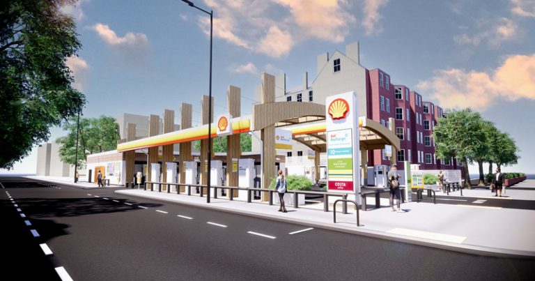 Shell ผุดไอเดียสถานีชาร์จ EV 100% “ที่เดียวจบครบทุกความต้องการ ...