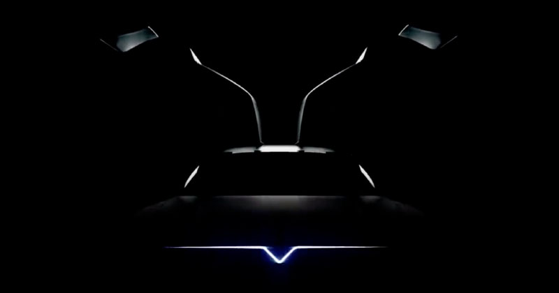 Teaser : DeLorean EVolved รถสปอร์ตไฟฟ้า 100% พัฒนาร่วมกับ Italdesign ...