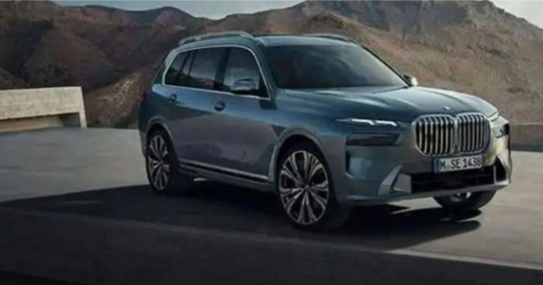 ภาพหลุดด้านหน้า BMW X7 LCI ไฟหน้าสองชั้น และ กระจังไตคู่ไซส์ยักษ์ ...
