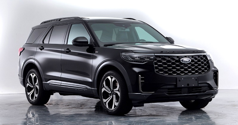 ภาพภายนอกก่อนเปิดตัว Ford Explorer Minorchange เวอร์ชั่นจีน ยกระดับทั้ง ...