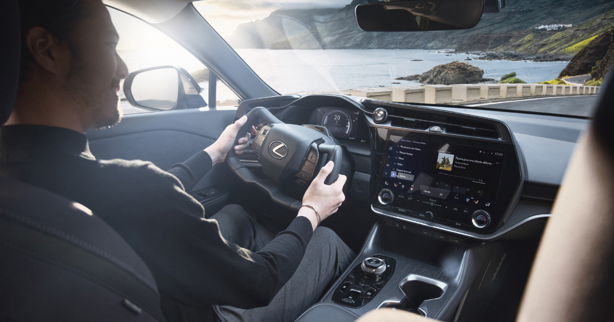 ระบบบังคับเลี้ยว แบบไร้แกนพวงมาลัย One Motion Grip (Yoke Steering Wheel ...