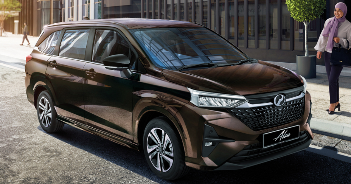 All NEW Perodua ALZA Mini MPV 7 ที่นั่ง ฝาแฝด Toyota Veloz สำหรับตลาดมาเลเซีย - HeadLight Magazine