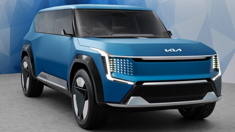 Teaser : All NEW Kia EV9 เบาะสามแถว ขุมพลัง EV ก่อนเปิดตัวปี 2023 ...