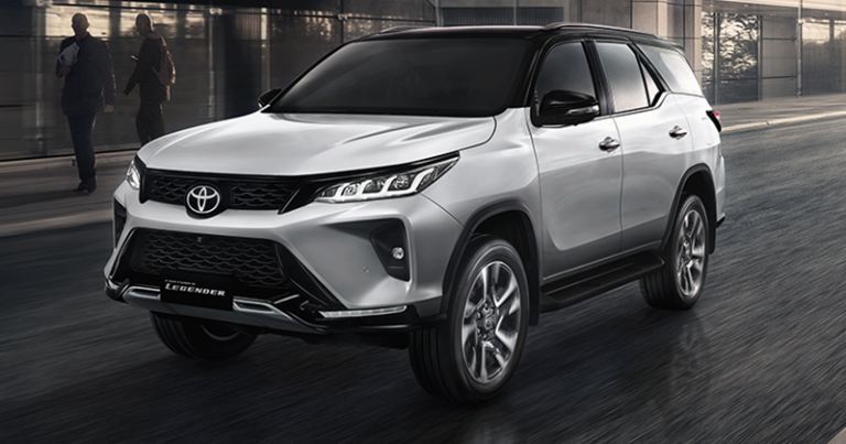 ราคาอย่างเป็นทางการ Toyota Fortuner Legender / GR Sport (MY 2022 ...