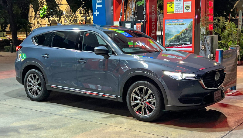 ผลทดสอบ อัตราเร่ง อัตราสิ้นเปลือง Mazda Cx 8 2 5 Sp Exclusive