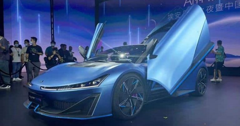 Aion Hyper SSR จาก GAC ขุมพลัง EV 1,225 แรงม้า เร่ง 0 – 100 km/h ใน 1.9 ...