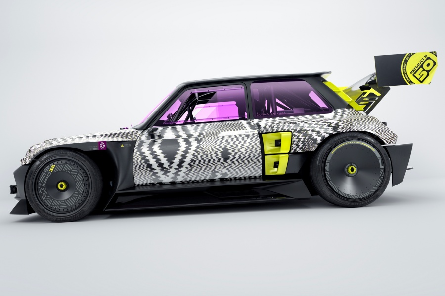 Renault R5 Turbo 3E Concept ต้นแบบ Hot Hatch ทรง retro มอเตอร์คู่ ...