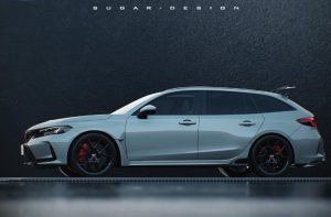 ภาพ Render : Honda Civic Type R ตัวถัง Wagon สำหรับพ่อบ้านสายซิ่ง ...