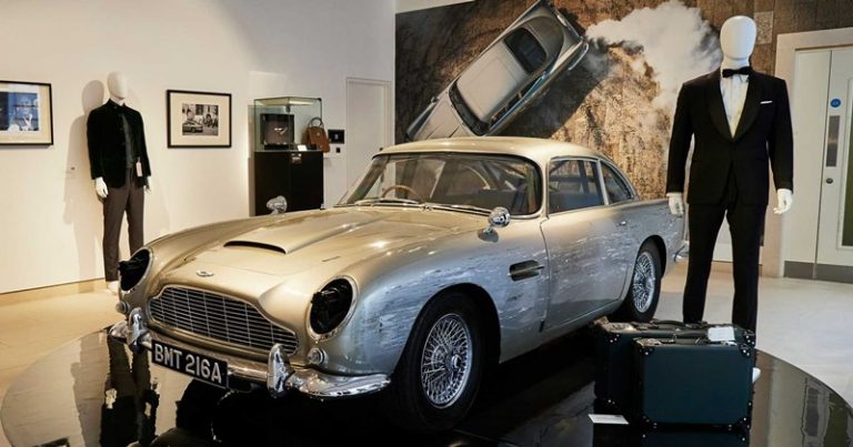 Aston Martin DB5 คันที่เข้าฉาก No Time To Die ปิดประมูลที่ 2.9 ล้าน ...