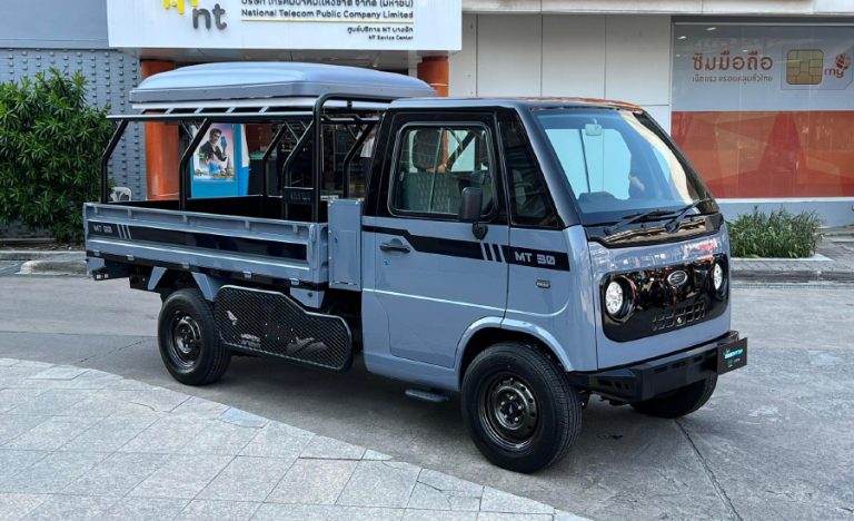 ราคาอย่างเป็นทางการ EV Mini Truck MT30 รถบรรทุกไฟฟ้า 100% : 748,500 - 766,500 บาท | วิ่งได้ไกล ...