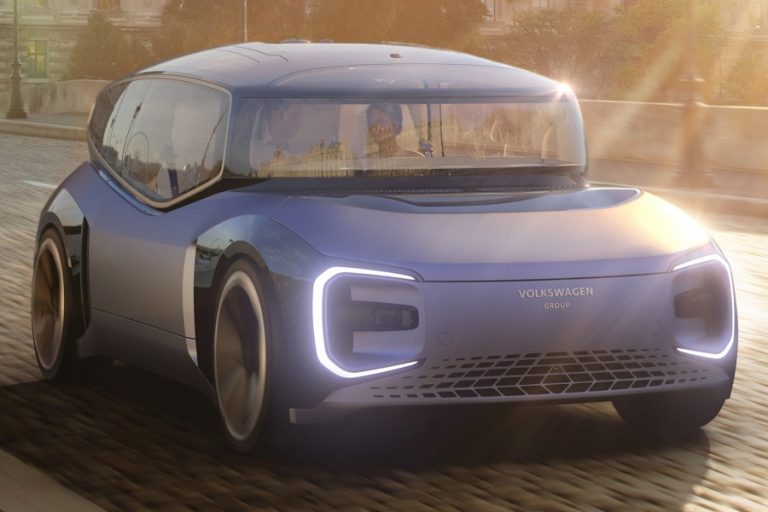 Volkswagen Gen.Travel Concept MPV ขนาดเล็กขุมพลังไฟฟ้า 100% ต้นแบบไร้ ...