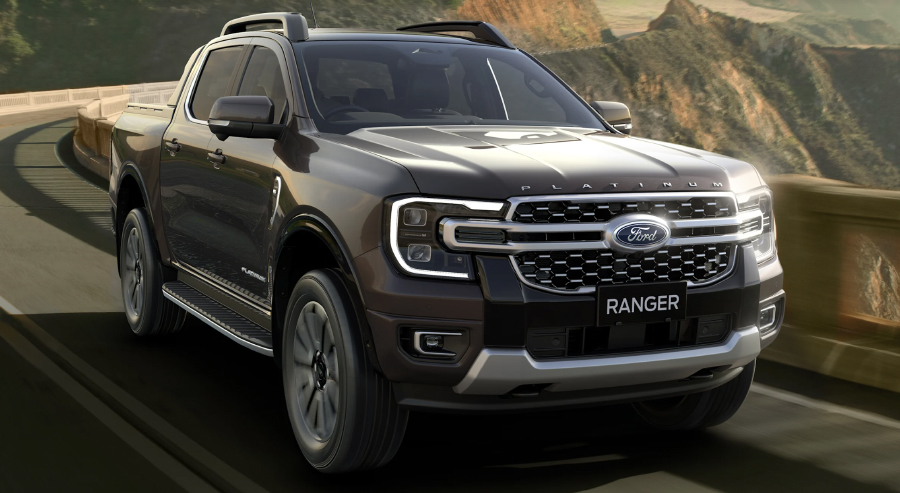 Ford Ranger PLATINUM เปิดตัวที่ออสเตรเลีย มาพร้อมอุปกรณ์ตกแต่งพิเศษ ขุม ...