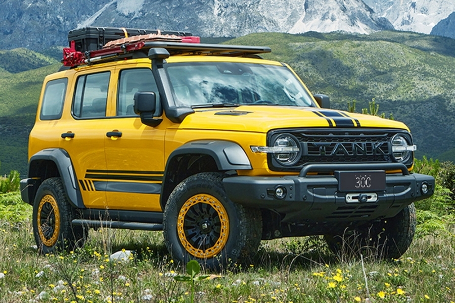 Tank 300 Frontier Edition รถ SUV ยกสูงตัวลุย มาพร้อม E-bike ล้อโตที่วิ่งได้ไกลสุด 100 กิโลเมตร ...