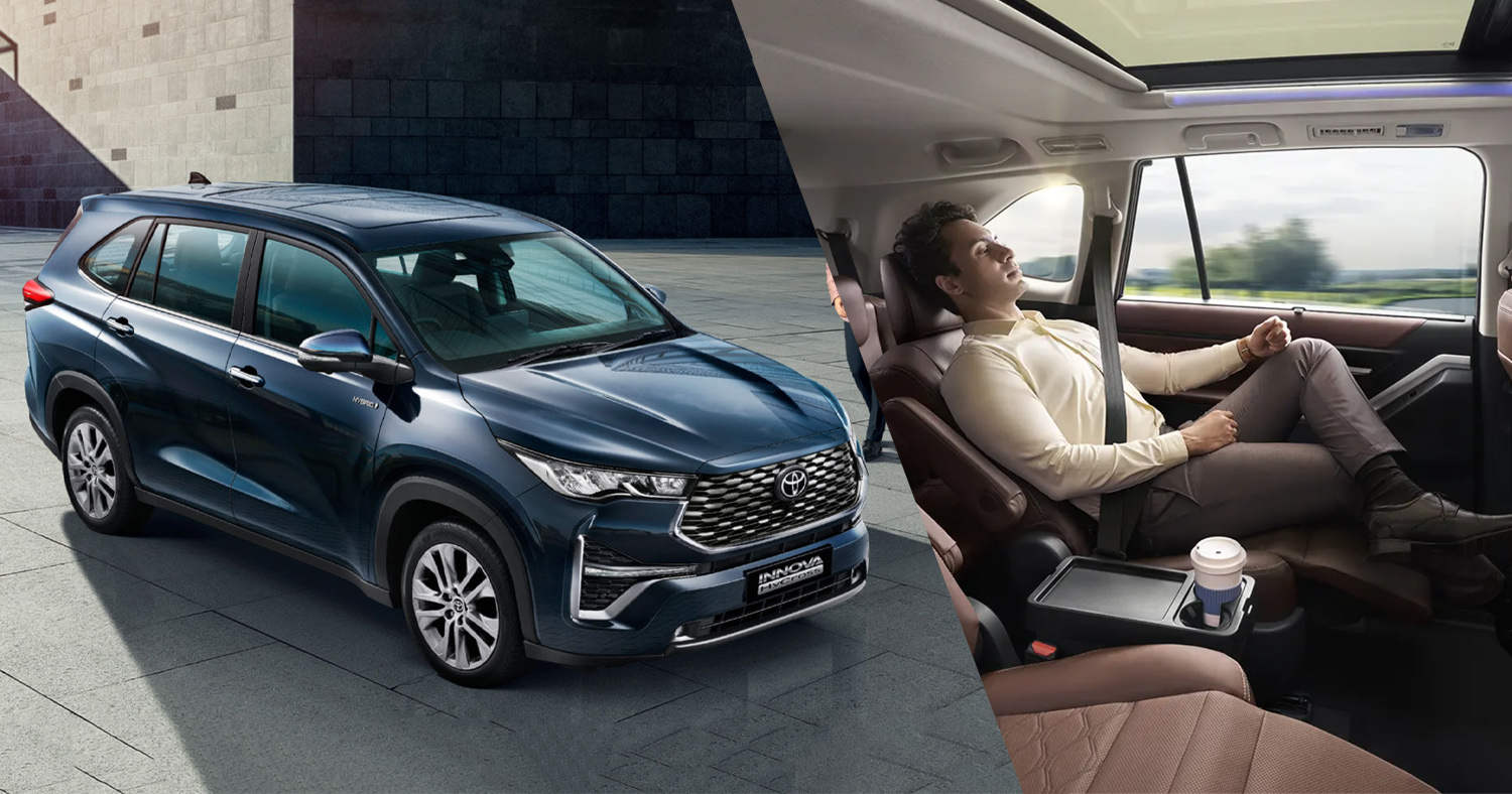 Toyota Innova HyCross เวอร์ชั่นอินเดีย เพิ่มความสบายด้วยเบาะ Captain ...