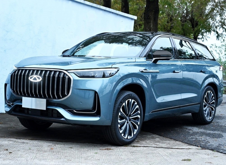 Chery Tiggo 9 รถ SUV 3 แถว 7 ที่นั่ง พี่ใหญ่ของค่าย เครื่องยนต์เบนซิน 2.0 ลิตร เทอร์โบ 261 ...