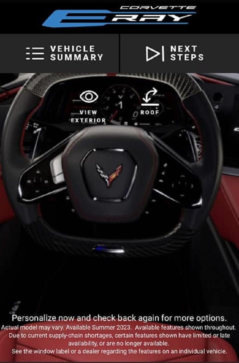 หลุดภาพจำลอง Chevrolet Corvette E-Ray Hybrid ก่อนเปิดตัวที่สหรัฐฯ กลาง ...