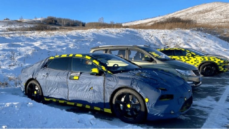 SPYSHOTS : ภาพหลุดชุดใหม่ของ Lotus Envya (Type 133) รถ EV ขุมพลังแรงสุด ...