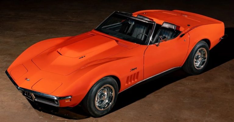 1969 Chevrolet Corvette Stingray ZL-1 Convertible อาจปิดประมูลที่ 3 ...