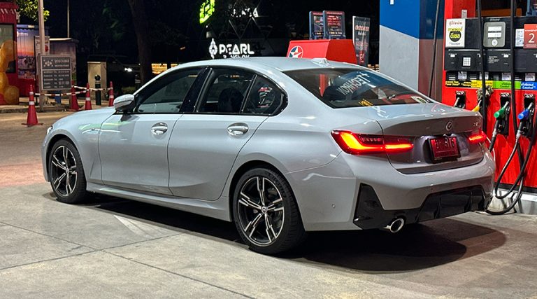 ผลทดสอบ อัตราเร่ง อัตราสิ้นเปลือง BMW 320d M Sport LCI (G20 ...