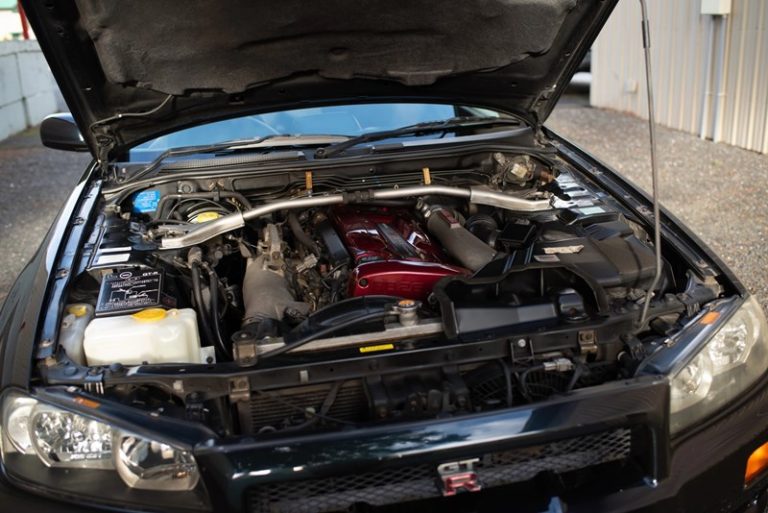 Nissan Skyline GT-R V-Spec (R34) ไมล์แสนห้า ปิดประมูลในสหรัฐฯ 220,000 ...