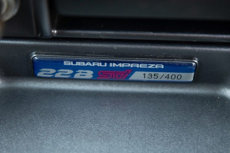 1998 Subaru Impreza 22B STi ปิดประมูลในสหรัฐฯ ที่ราคา 226,000 USD (7.7 ...