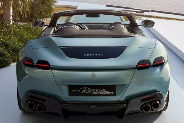 Ferrari Roma Spider เวอร์ชั่นเปิดประทุนของรถสปอร์ตทรง GT ขุมพลังเบนซิน ...