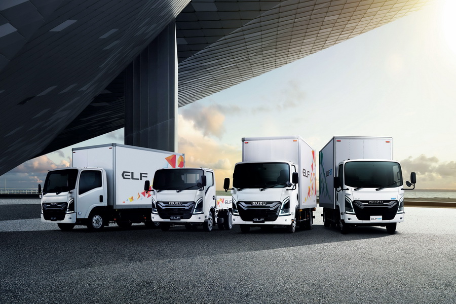 Isuzu เปิดตัวรถบรรทุก Elf EV ในญี่ปุ่น พร้อมเผยแผนการรองรับและเปลี่ยน ...
