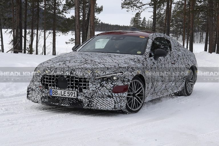 SPYSHOTS : Mercedes-AMG CLE63 Coupe ยกชุดขุมพลังจาก C63 S E Performance ...