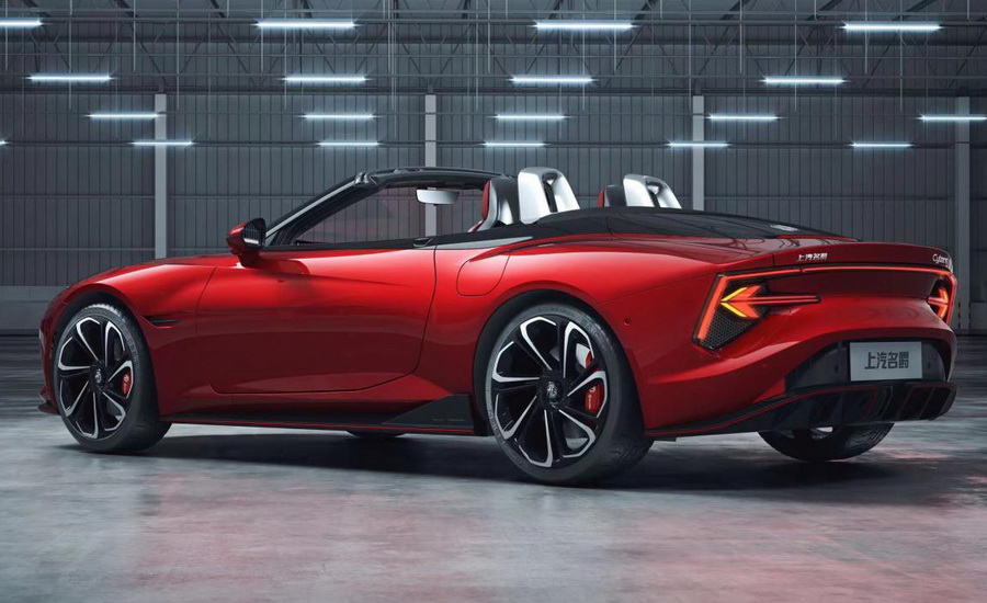 เผยโฉม MG Cyberster อย่างเป็นทางการ สปอร์ตสองที่นั่ง ประตูปีกนก ขุมพลัง EV - HeadLight Magazine