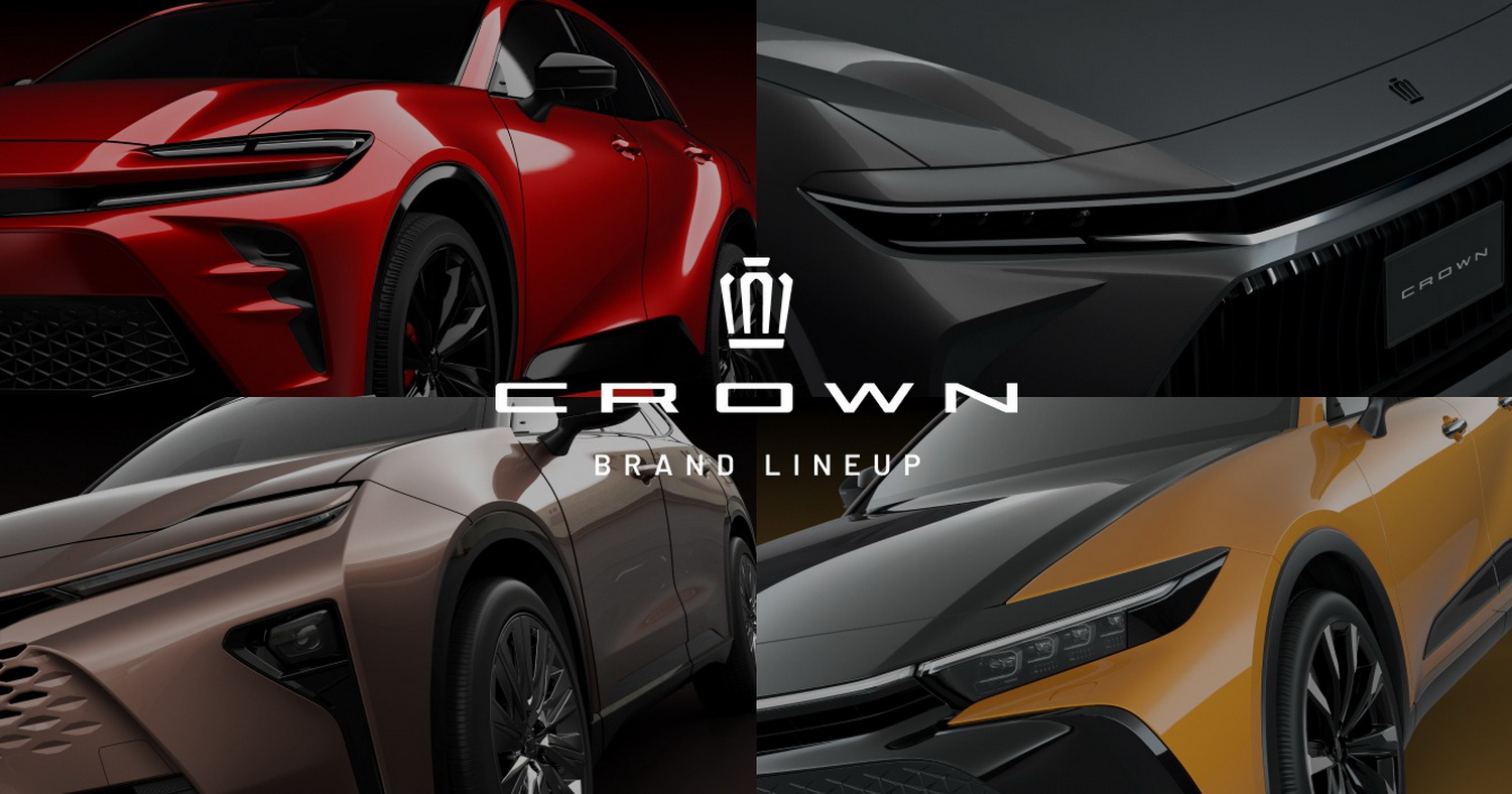 เผยรายละเอียดเพิ่มเติม All NEW Toyota Crown (16th Gen) : 4 รูปแบบตัวถัง ...